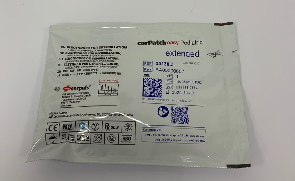 corPatch easy Defi.-/Stimulationselektroden Pediatric (längere ...