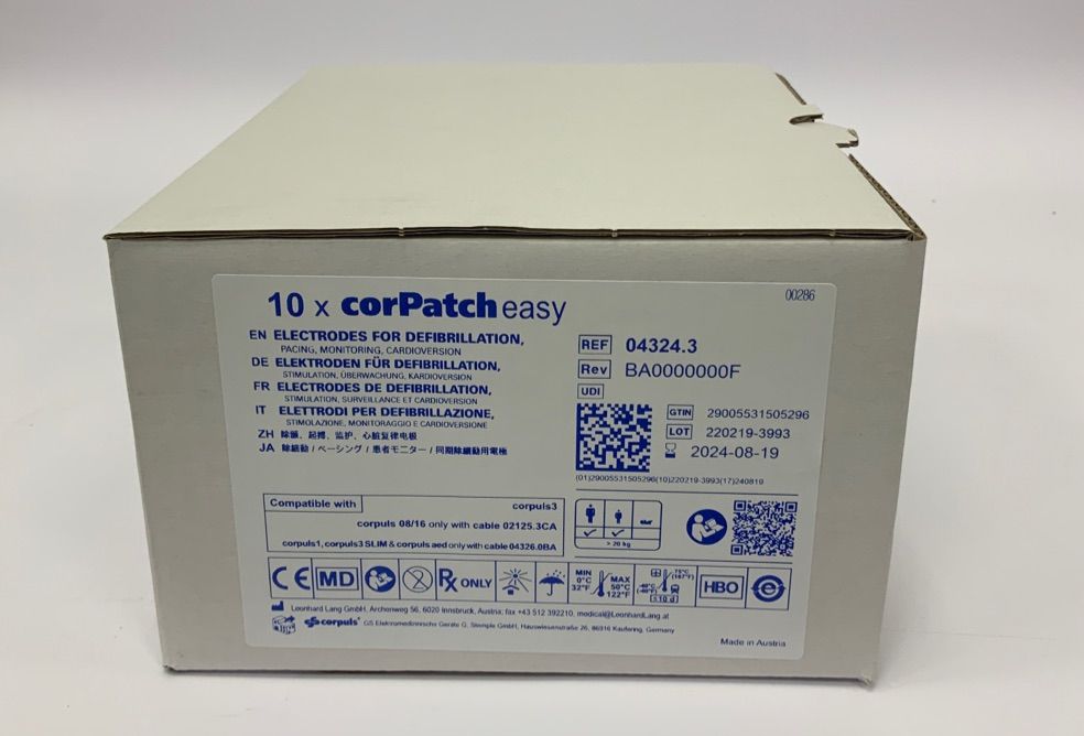 corPatch easy Defi.-/Stimulationselektroden Erw.Mindestabnahmemenge 3 ...
